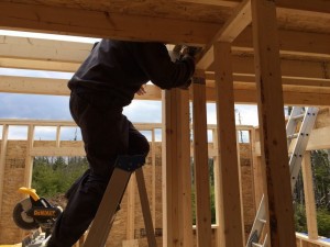 Day 3 How To Frame The Cabin Walls – The Off Grid Cabin