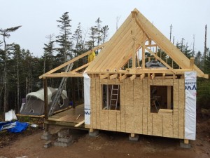 Building The Perfect Rafter Part IV: Installing The Front Deck Rafters