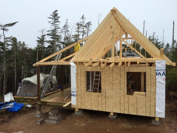Building The Perfect Rafter Part IV: Installing The Front Deck Rafters