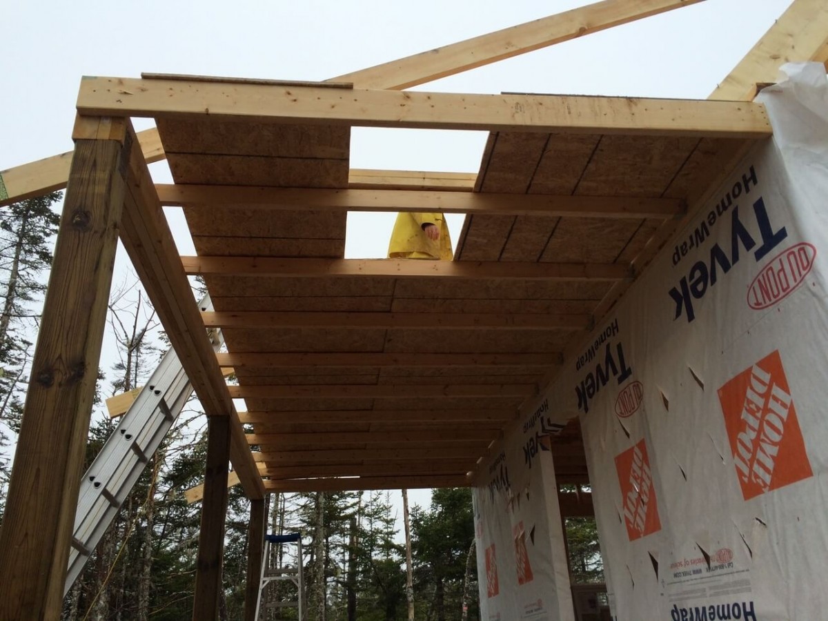 Building The Perfect Rafter Part IV: Installing The Front Deck Rafters