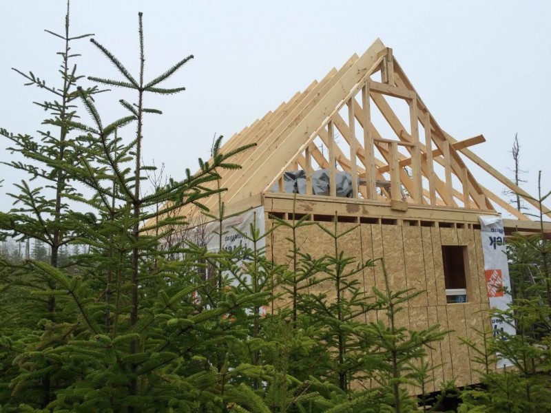 Building The Perfect Rafter Part IV: Installing The Front Deck Rafters