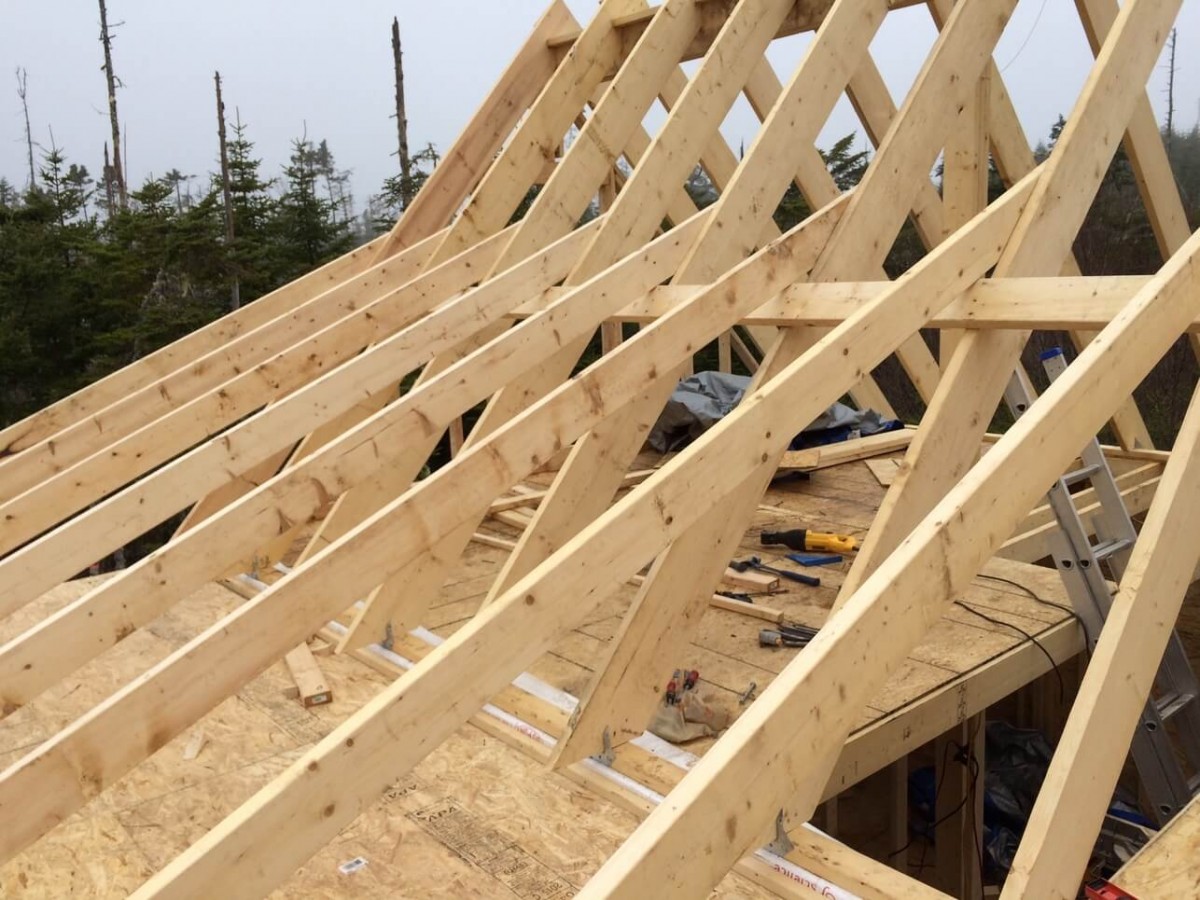 Building The Perfect Rafter Part IV: Installing The Front Deck Rafters