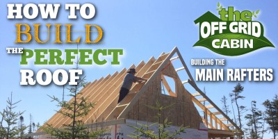 Building The Perfect Rafter Part II: Installing The Main Cabin Rafters