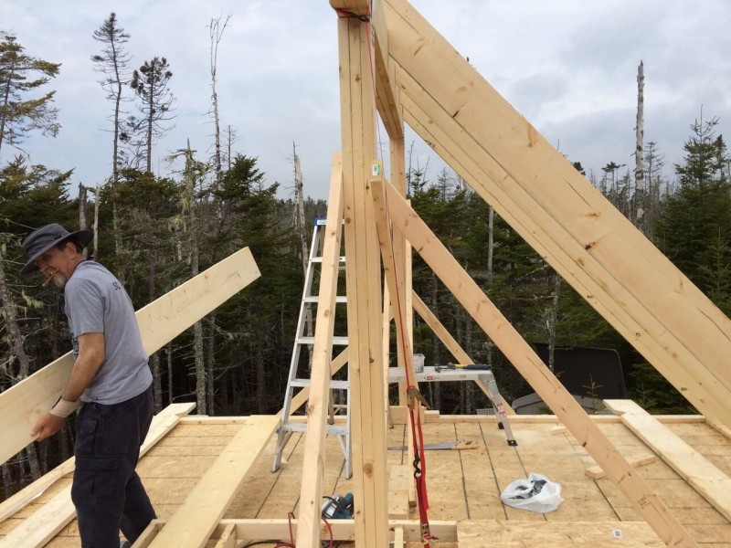 Building The Perfect Rafter Part II: Installing The Main Cabin Rafters