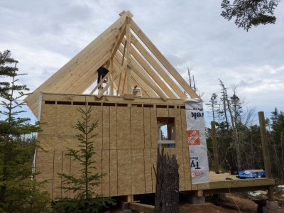 Building The Perfect Rafter Part II: Installing The Main Cabin Rafters
