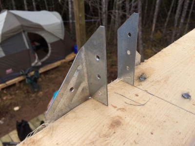 Building The Perfect Rafter Part II: Installing The Main Cabin Rafters