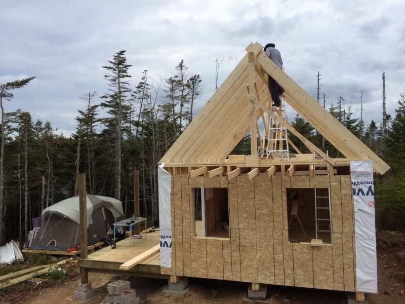 Building The Perfect Rafter Part II: Installing The Main Cabin Rafters
