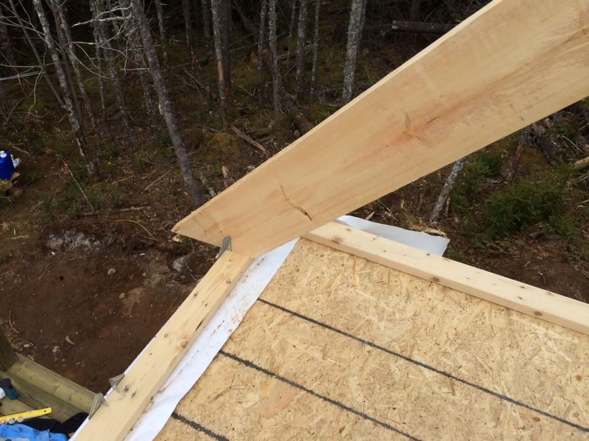 Building The Perfect Rafter Part II: Installing The Main Cabin Rafters