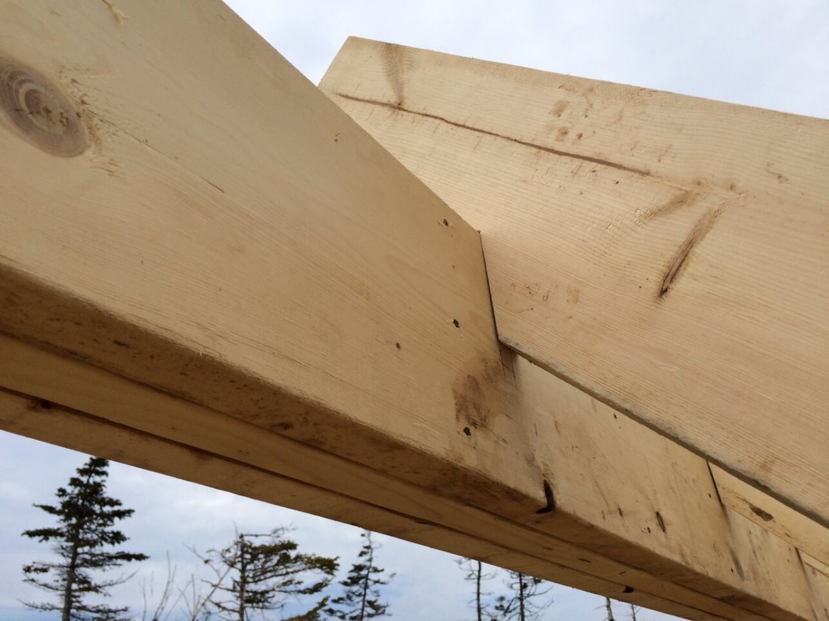 Building The Perfect Rafter Part II: Installing The Main Cabin Rafters