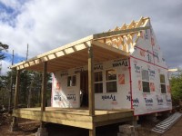 Building The Perfect Rafter Part III: The Front Deck Header & Ceiling ...