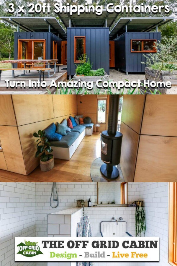 Shipping Container Off Grid Home | The Off Grid Cabin